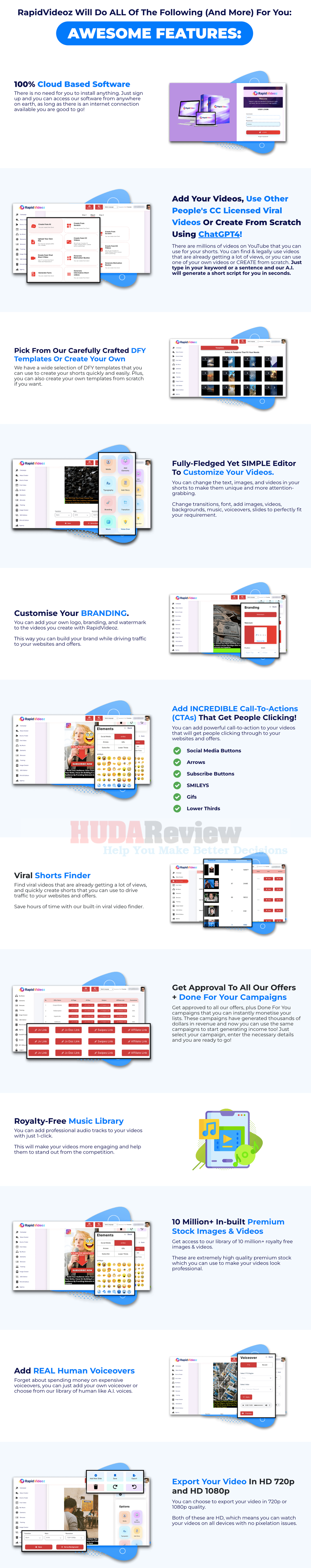 RapidVideoz Review: Let's dominate the short-form video platforms