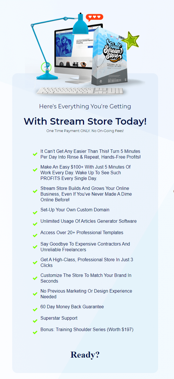 Stream Store Cloud Review- Way To Earn Passive Affiliate Commissions