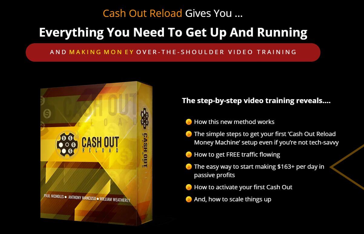 Cash Out Reload Review- Completely New Money-Making System