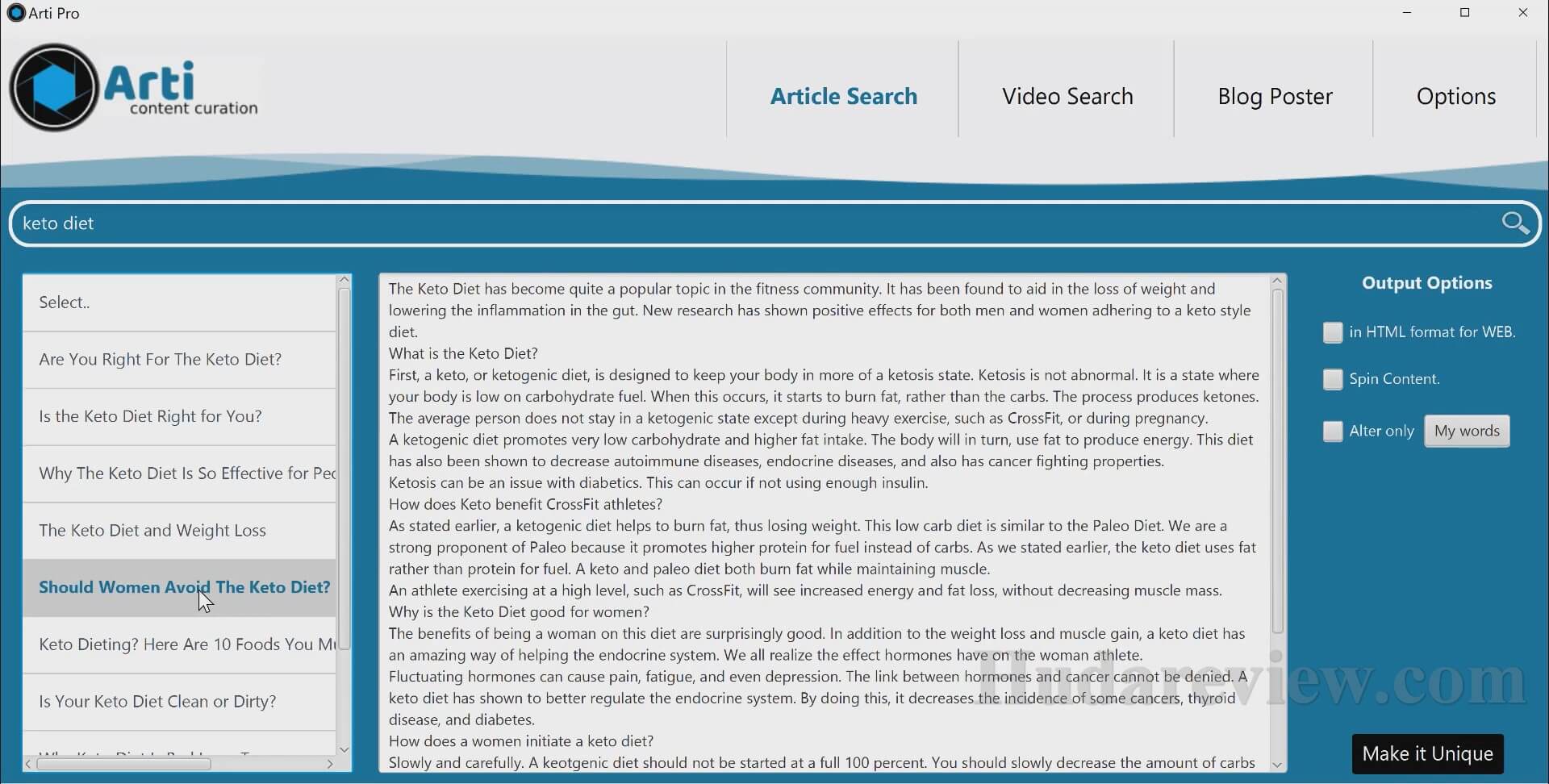 ARTI Review- Start Your Own Article Writing Business Today