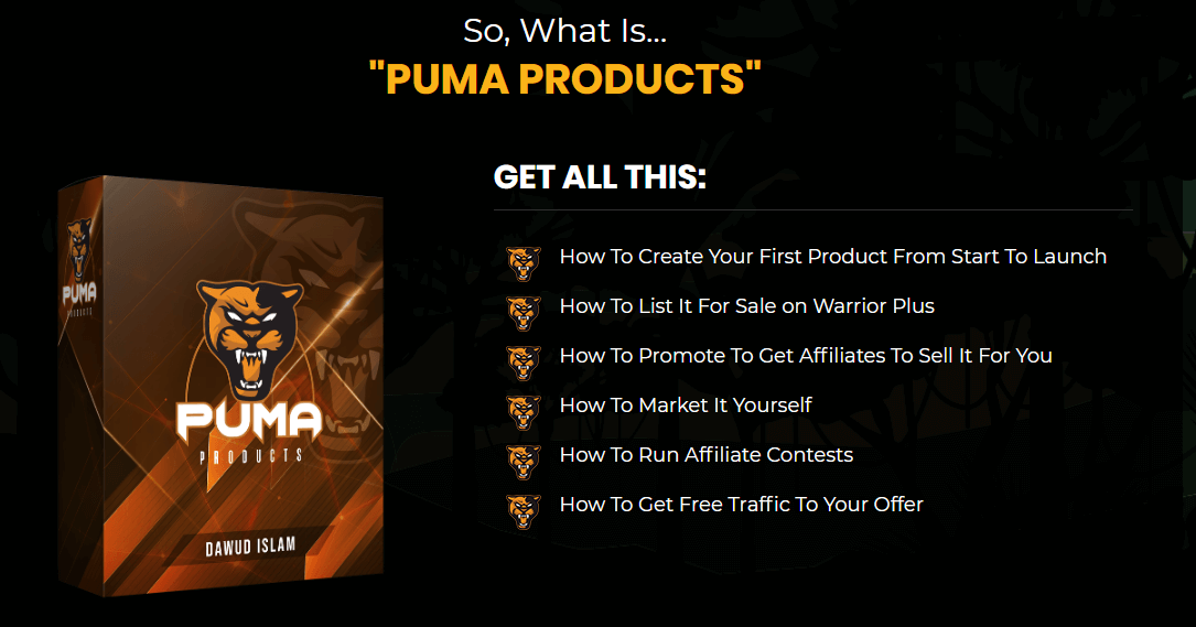 Puma Products Review- Start launching a product!