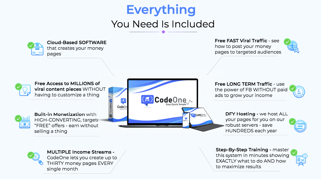 CodeOne Review- Get MORE Traffic For HIGHER Passive Profits