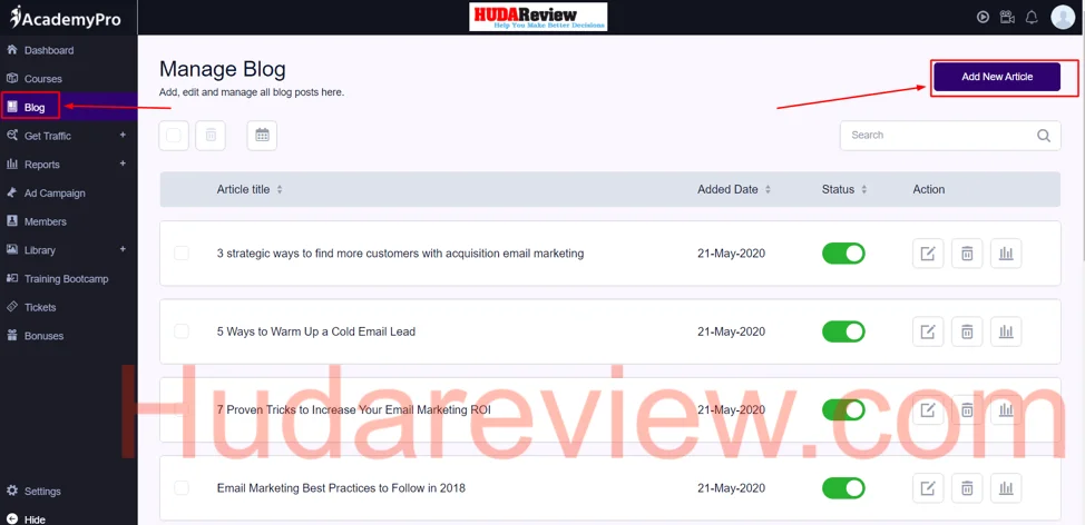 AcademyPRO 2.0 Review- Can you teach anything?