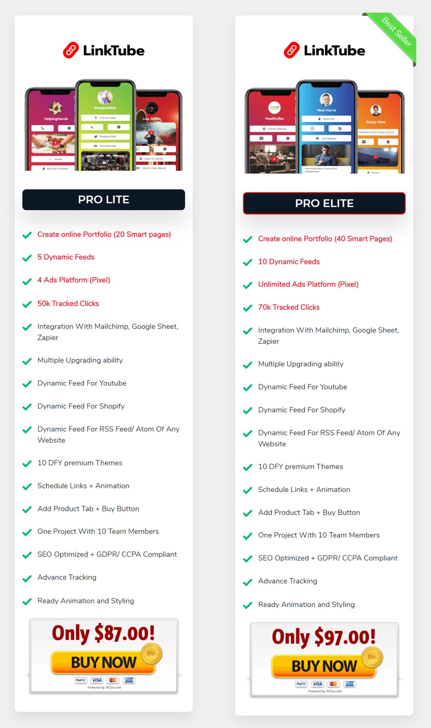 LinkTube Review: Create stunning personalized micro landing page