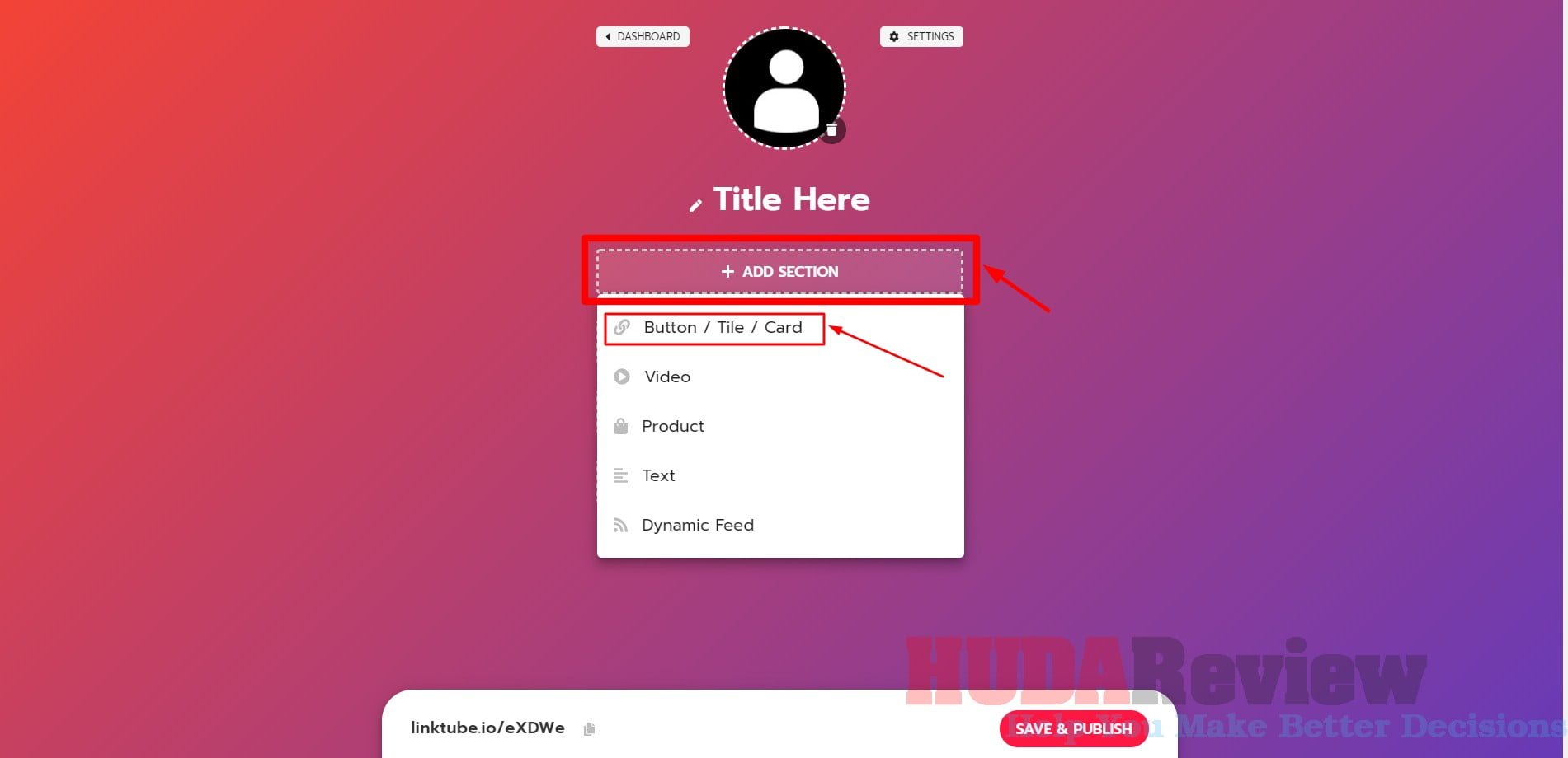 LinkTube Review: Create stunning personalized micro landing page