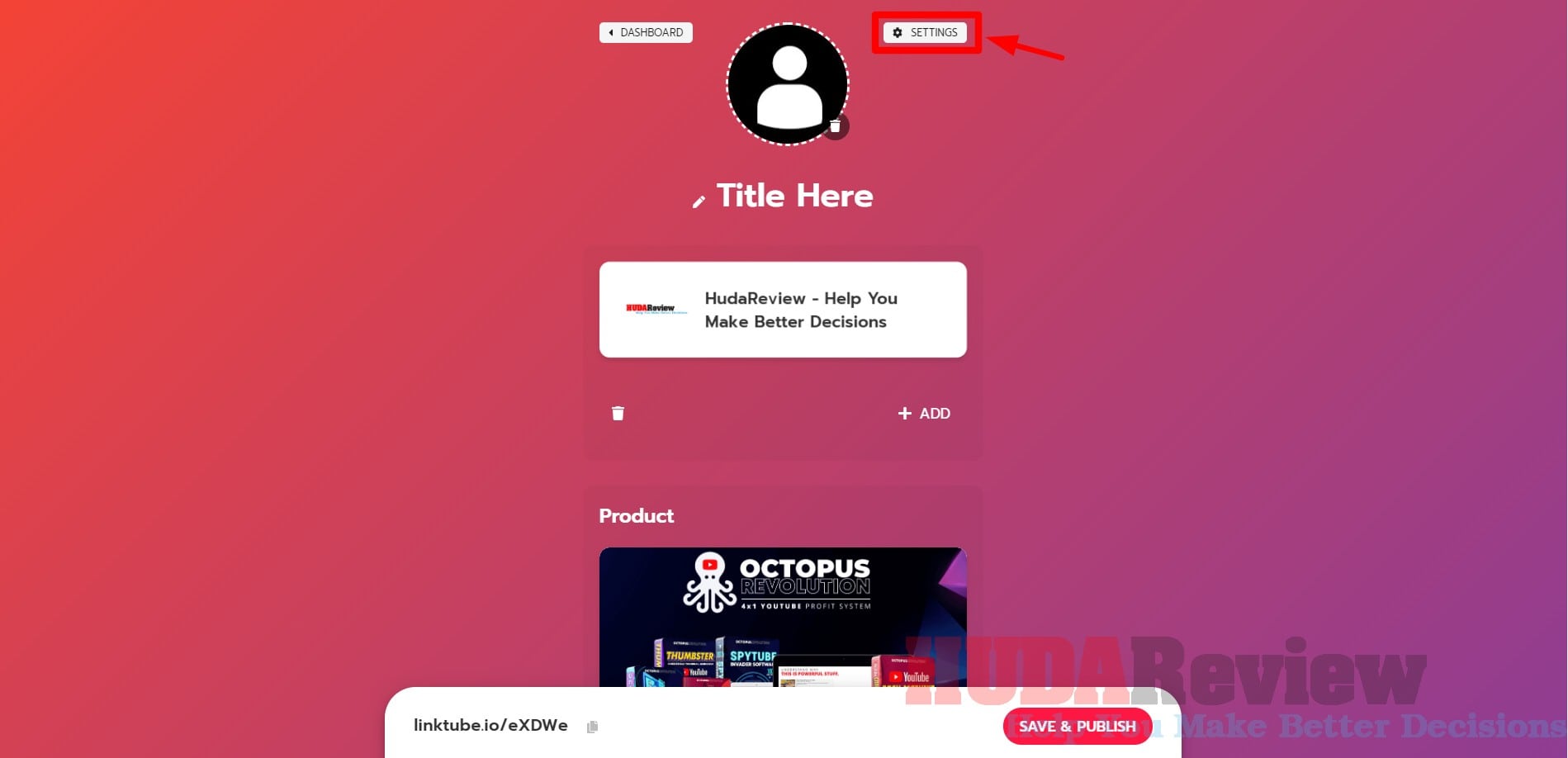 LinkTube Review: Create stunning personalized micro landing page