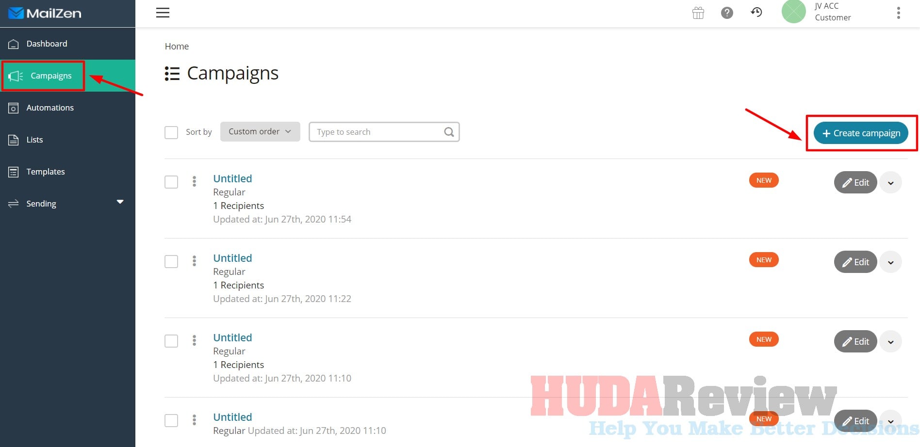 MailZen Review- Send Unlimited Mails To Unlimited Subscribers