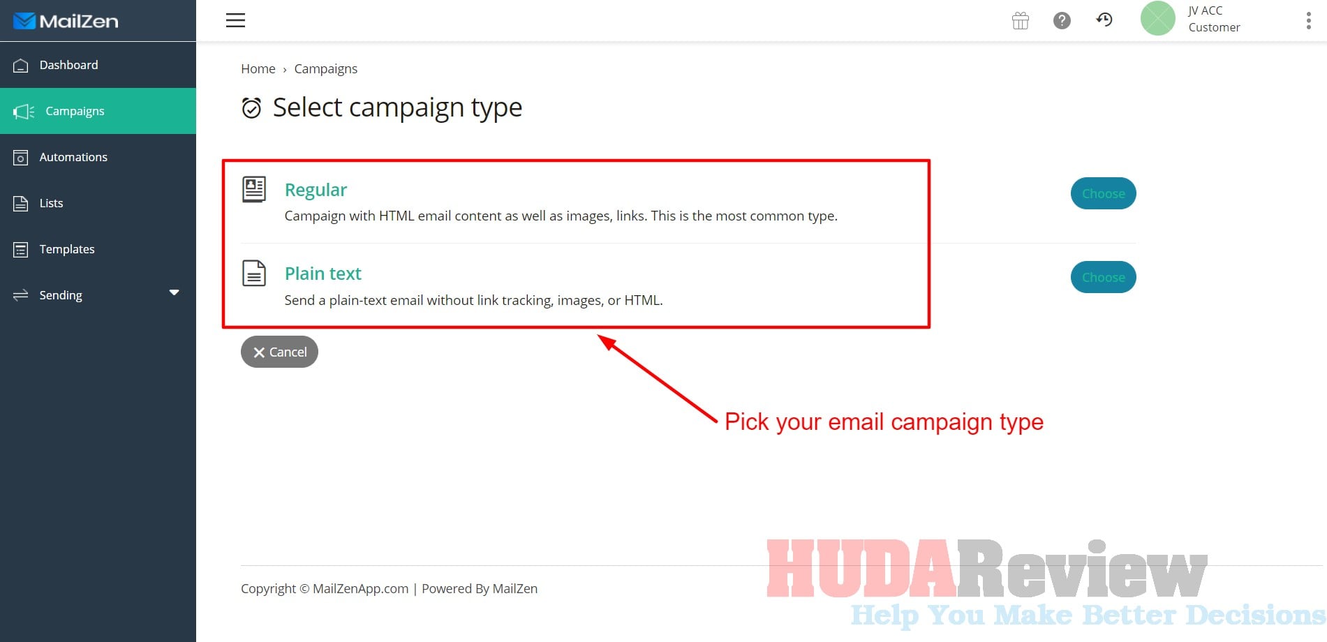 MailZen Review- Send Unlimited Mails To Unlimited Subscribers