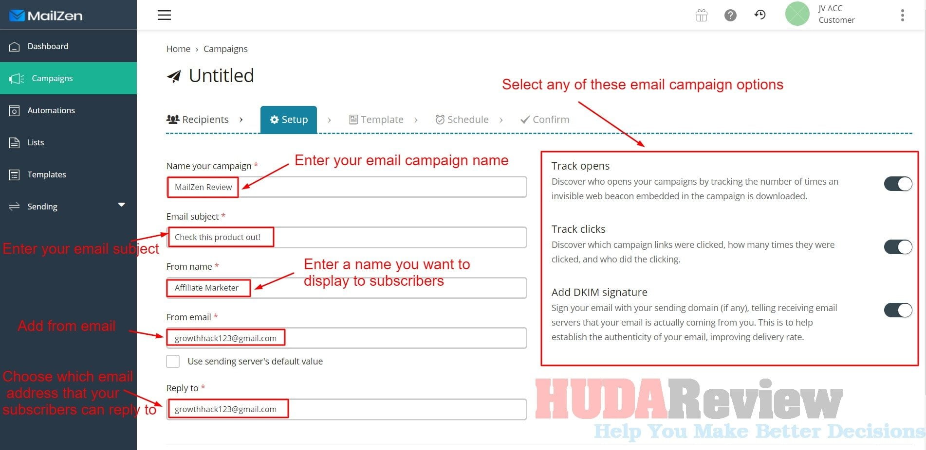 MailZen Review- Send Unlimited Mails To Unlimited Subscribers