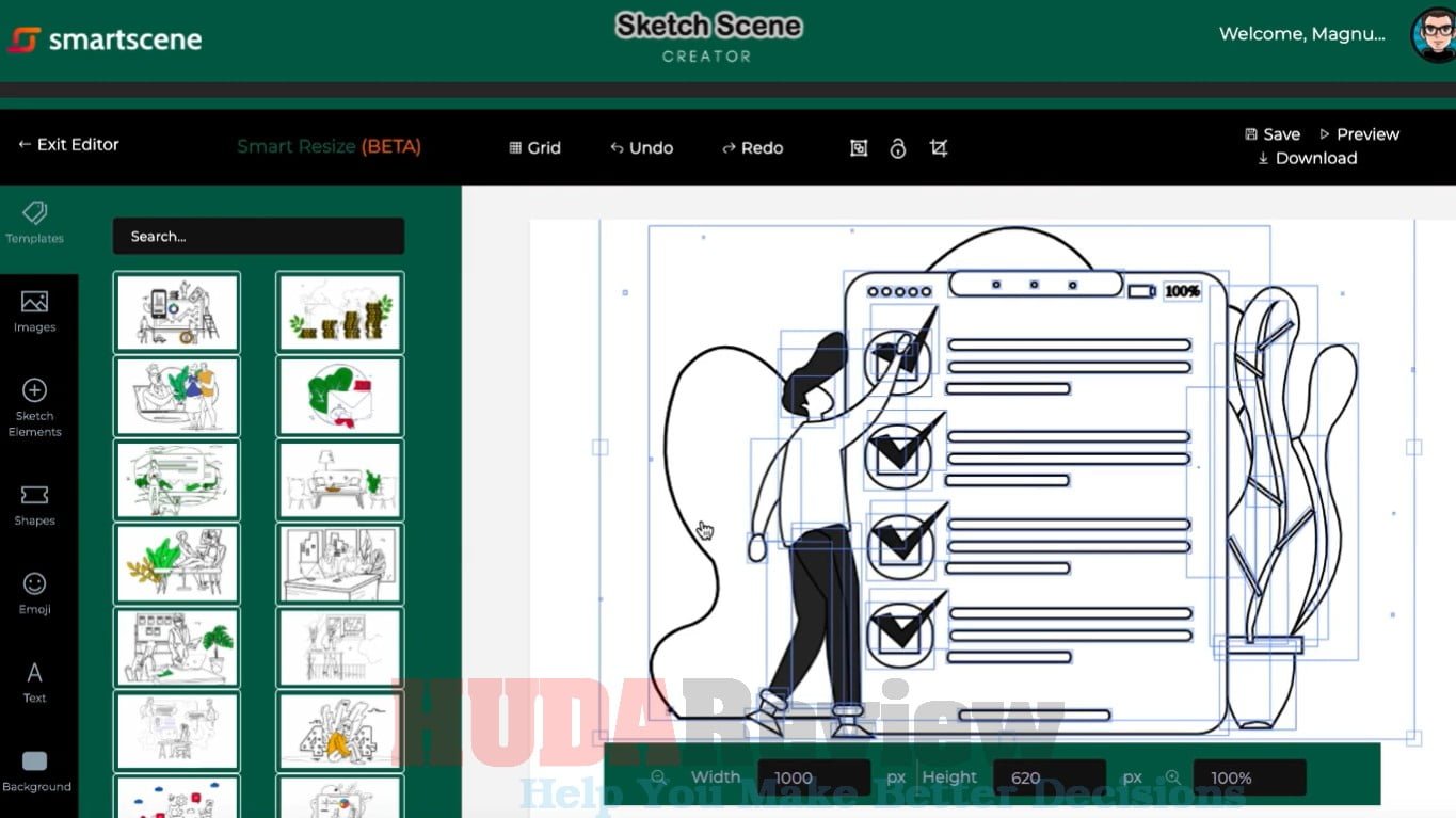 Smartscene Review- Most advanced scene illustrator software
