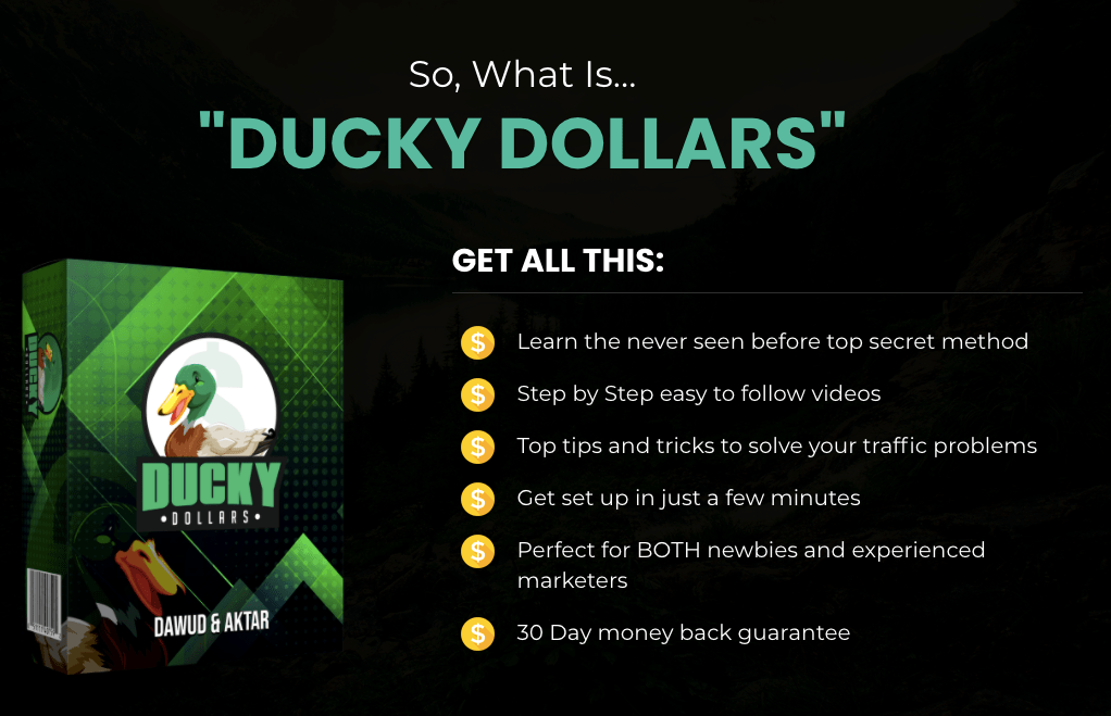 Ducky Dollars Review - New Method To Earn Money, Give A Try!