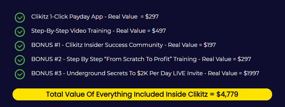 CliKitz Review– Are You Ready For 1-Click Paydays?