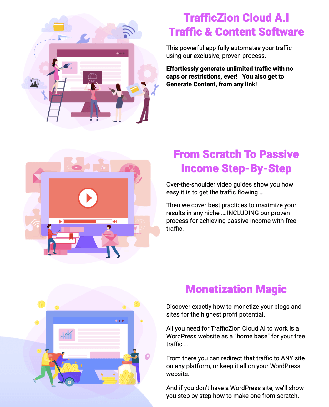 Trafficzion Cloud A.I Review & App Demo, Exclusive Bonuses