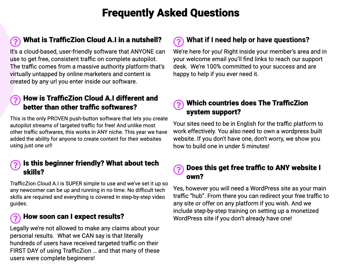 Trafficzion Cloud A.I Review & App Demo, Exclusive Bonuses