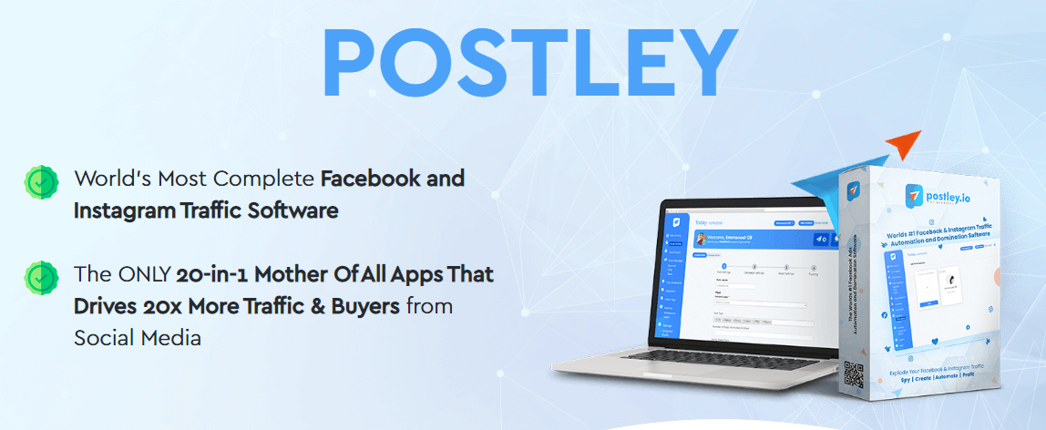 Postley Review & Bonuses: The Best FB & Instagram Traffic App