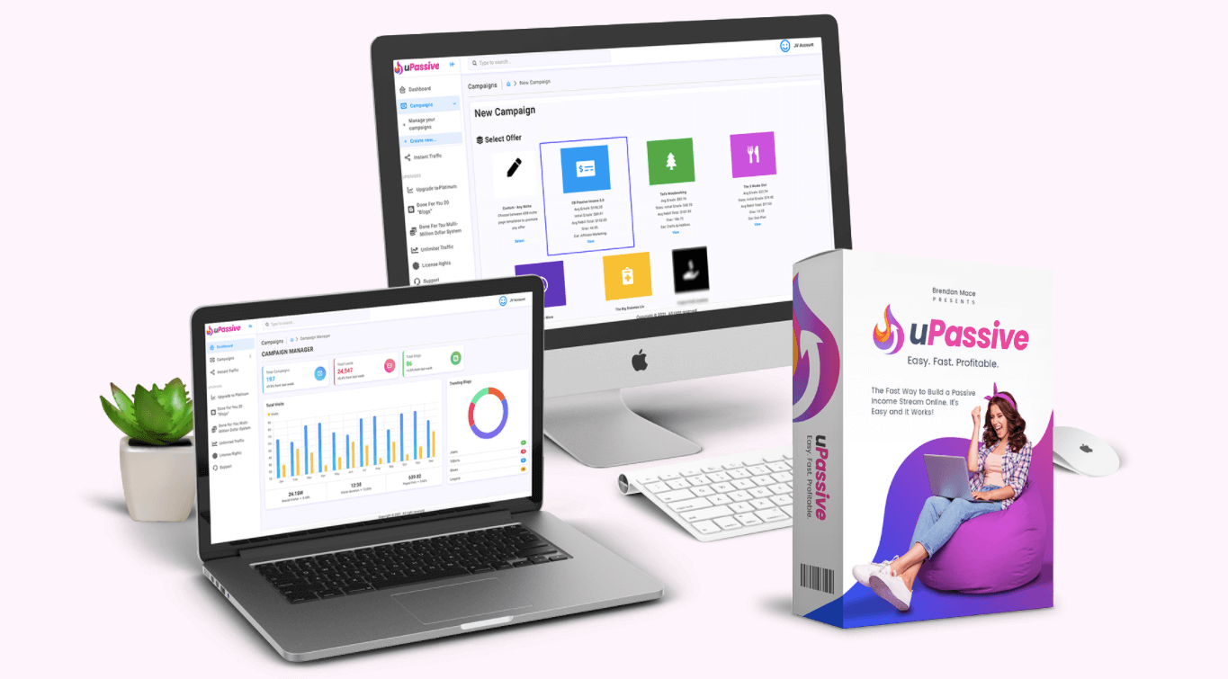 uPassive Review & Bonus- Check this Brand New System here