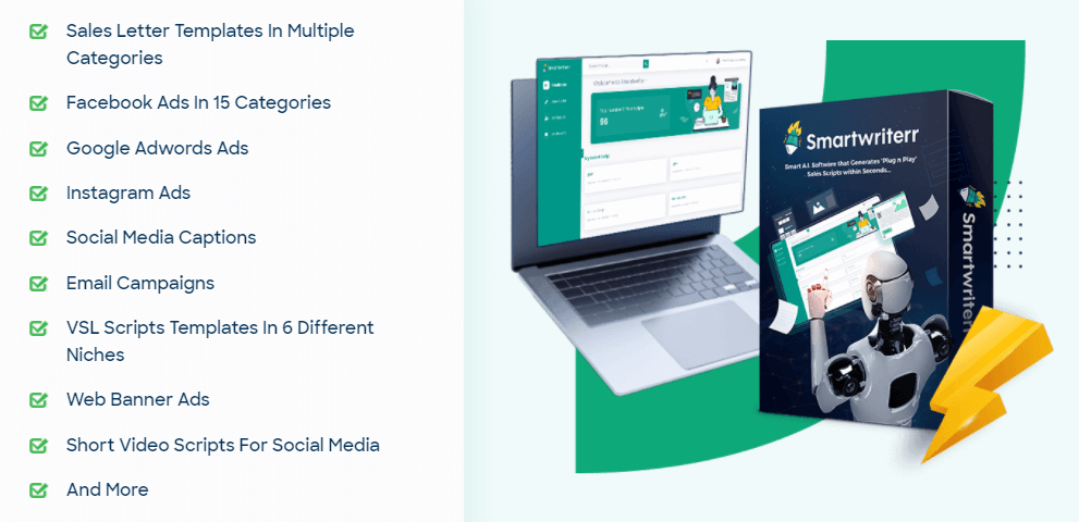 SmartWriterr Review- Boost Your Conversions With AI-Powered