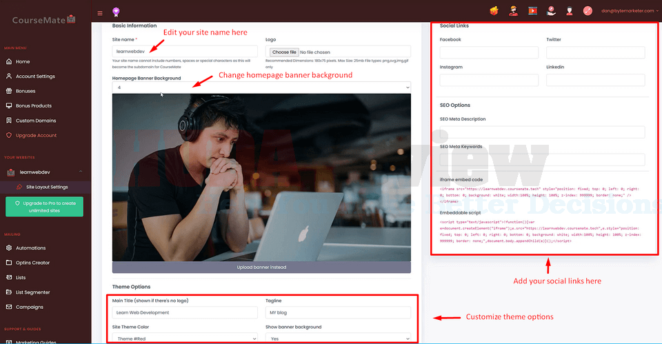 Coursemate Review: Generate $$$ in the e-learning industry
