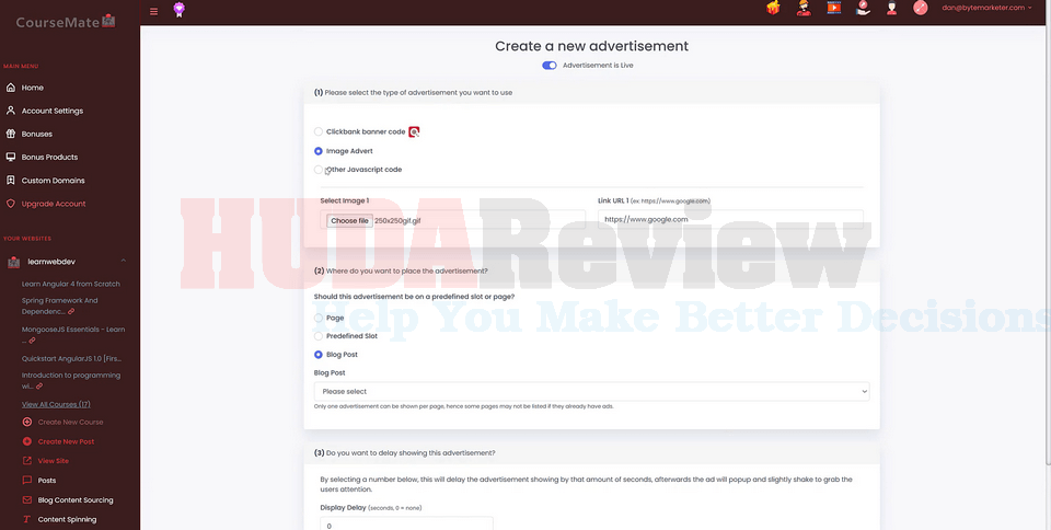 Coursemate Review: Generate $$$ in the e-learning industry