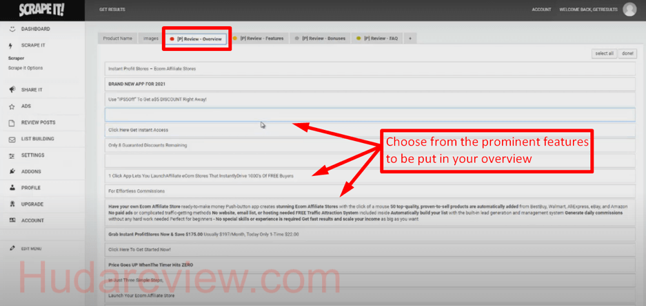 Scrape It Review: Check cloud-based review site builder right