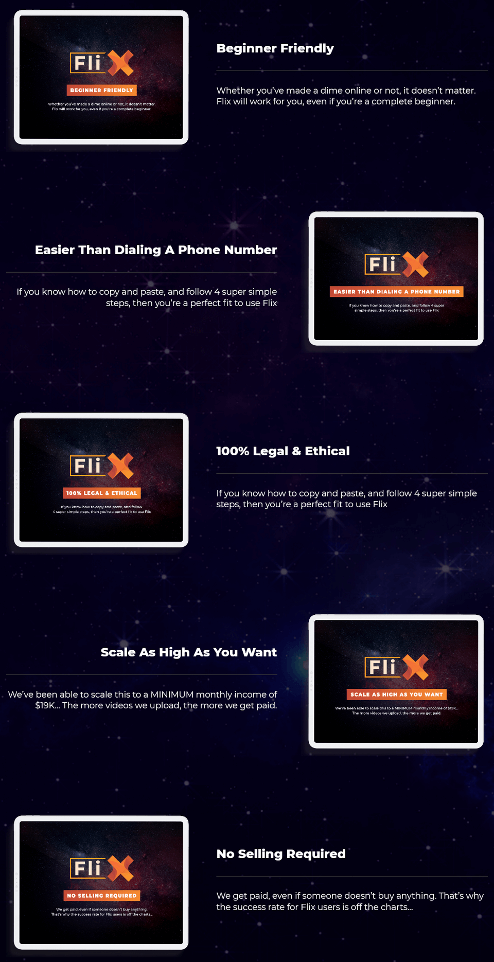 Flix Review and Huge bonuses From Huda Team