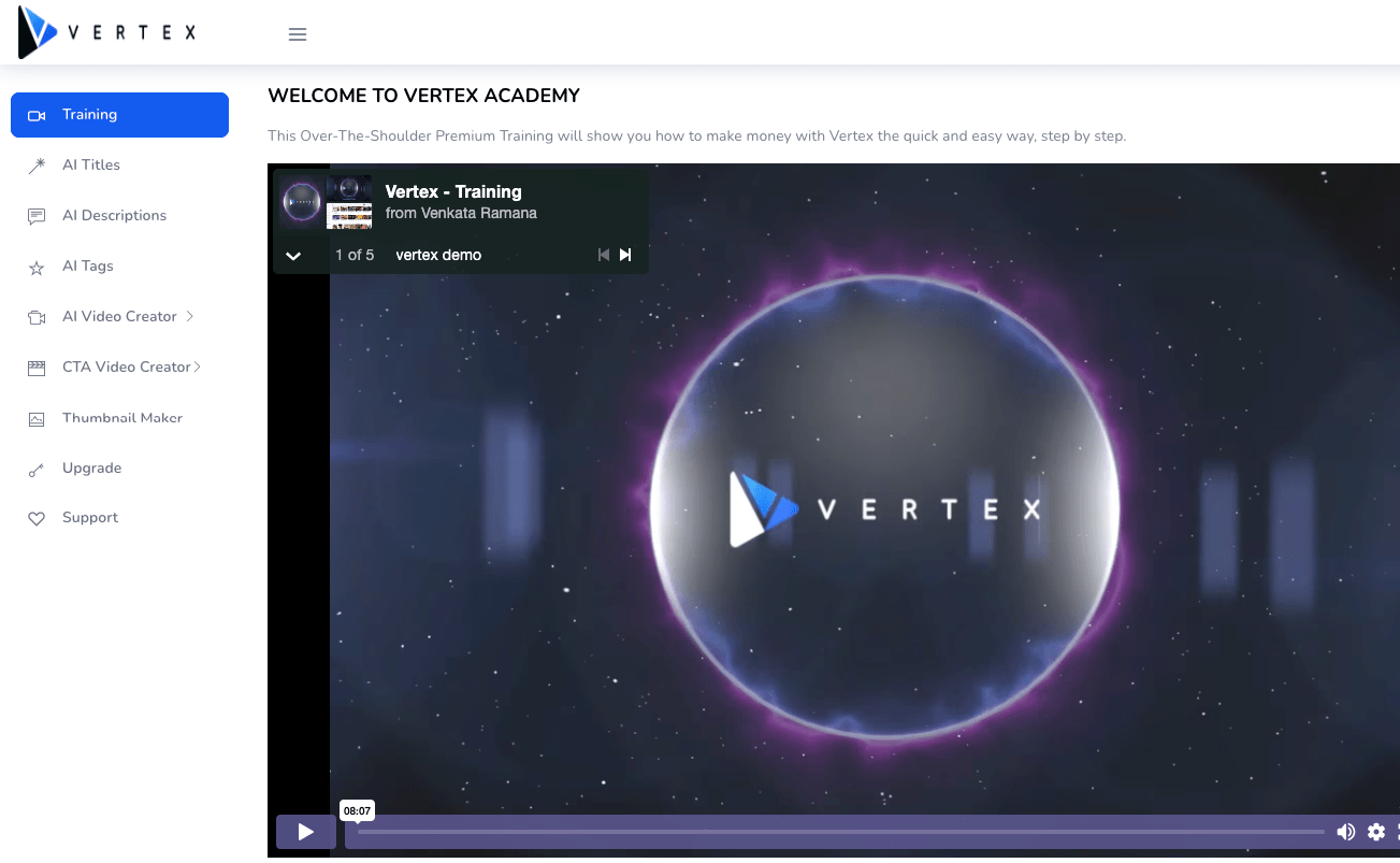 Vertex Review | Huge Bonuses | Special OTOs | Coupons
