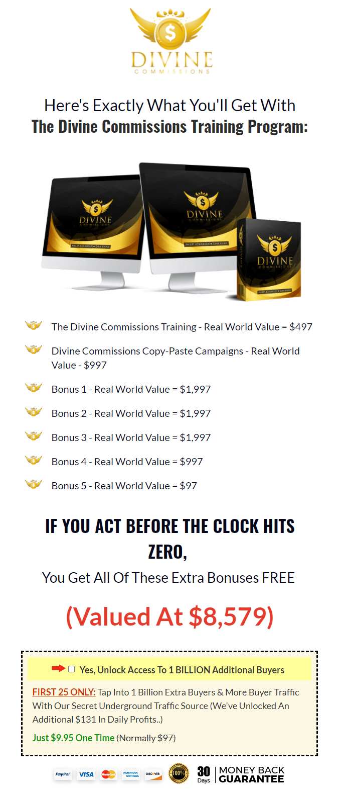 Divine Commissions Review - Start your online business with this!