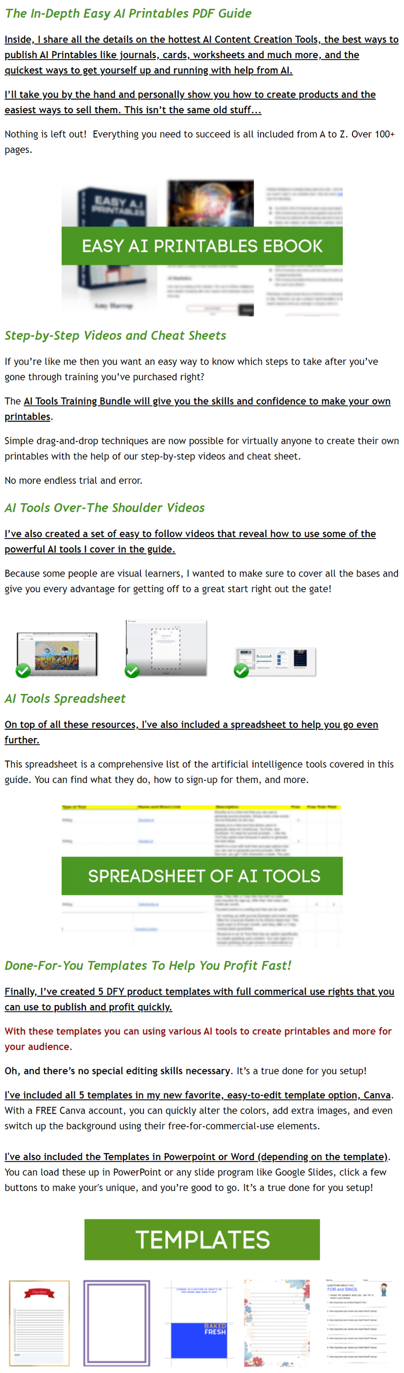 Easy AI Printables Review- Make The Creation Of Popular Printables