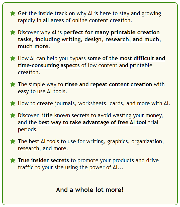 Easy AI Printables Review- Make The Creation Of Popular Printables