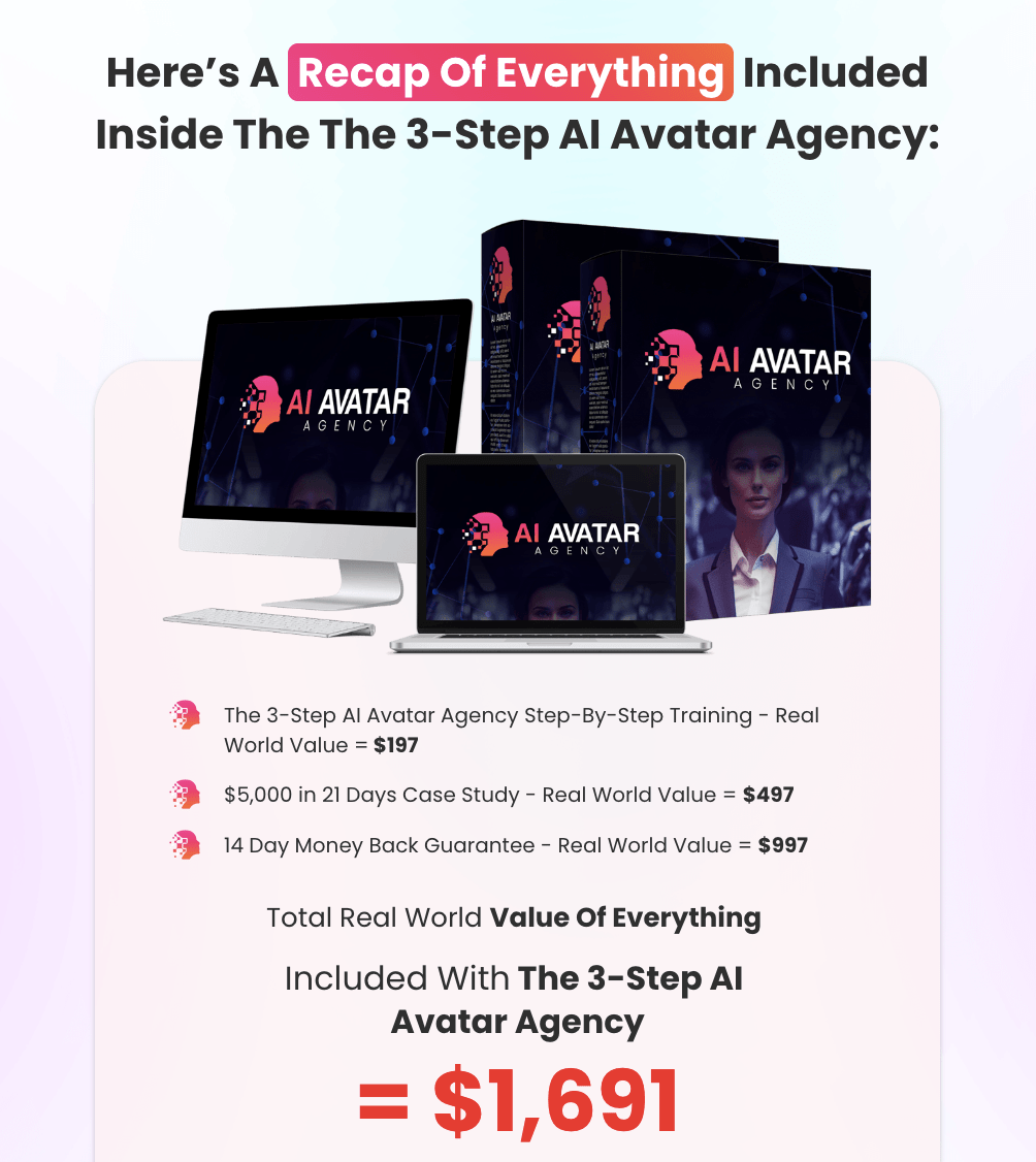 AI Avatar Agency review | Brand-new System with Huge Bonuses!