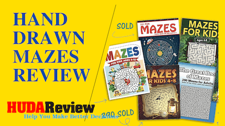 Hand Drawn Mazes Review & Demo: Bonuses for KDP Publishing!