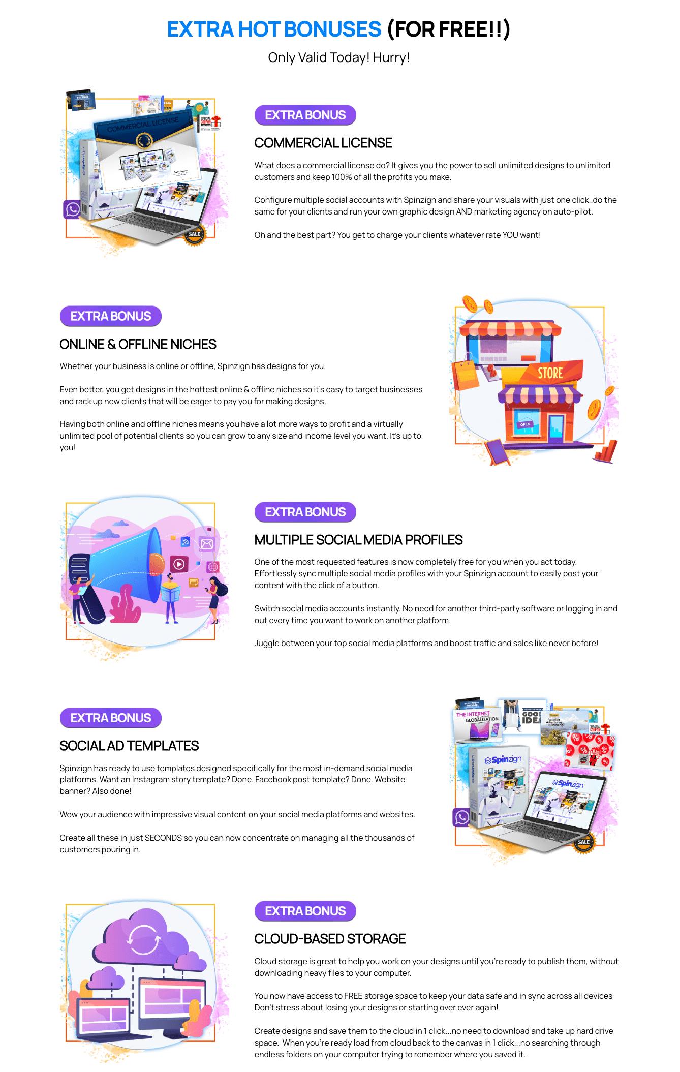 Spinzign Review with Bundle, $50 OFF Coupon, Discount Coupons