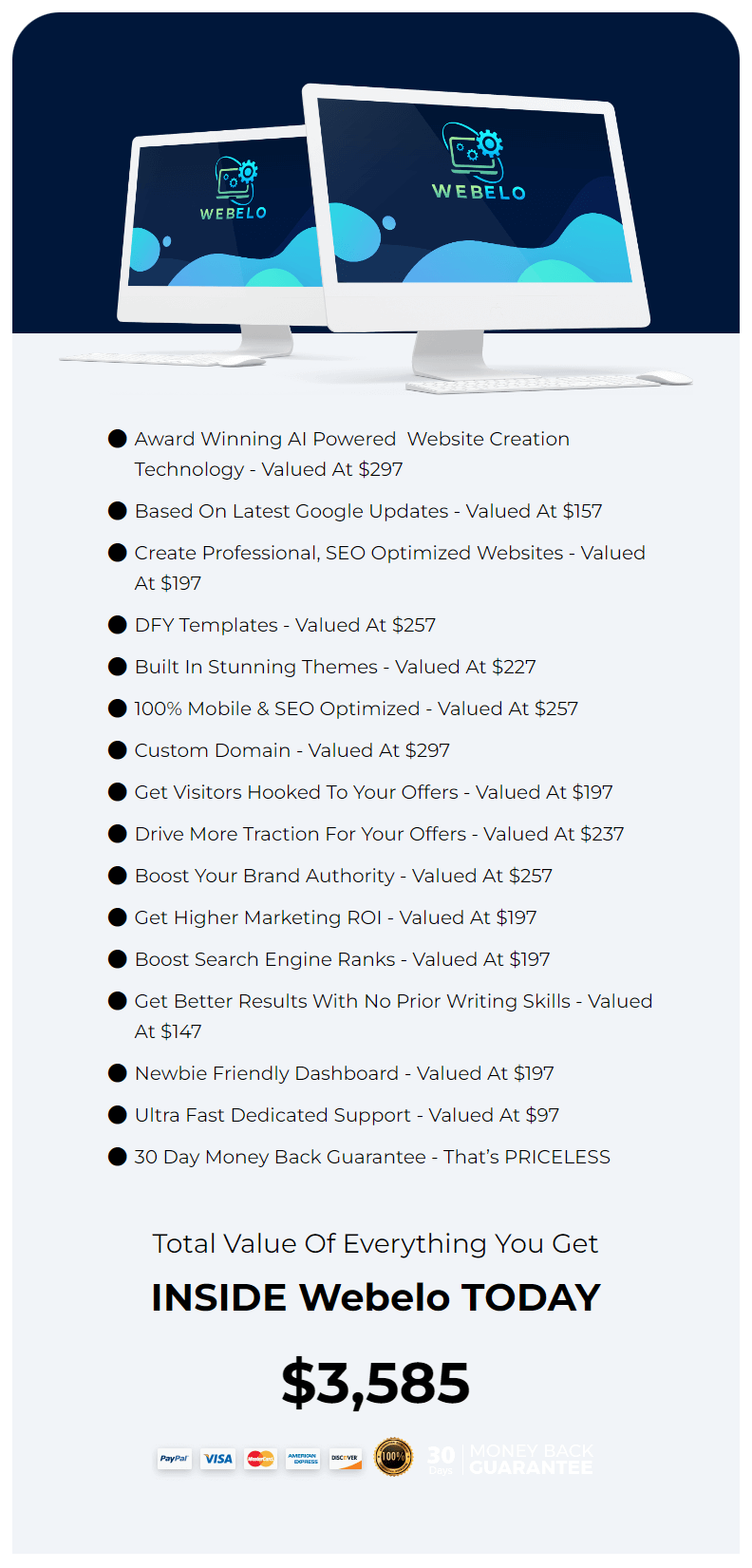 Webelo Review: Create ultra-fast, pro SEO-optimized websites