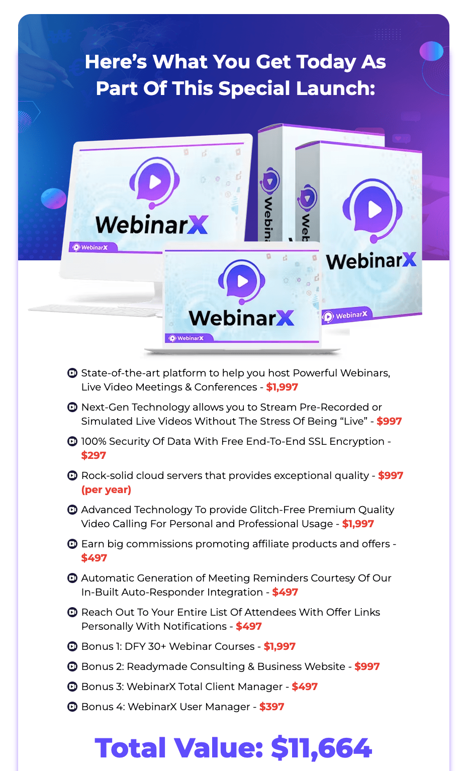WebinarX review | 30% Coupon | Huge Bonus | App Demo