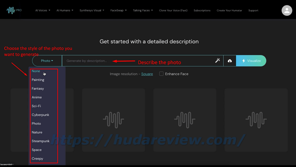 Synthesys Visual Review: The World’s BEST Text-to-Image A.I. App