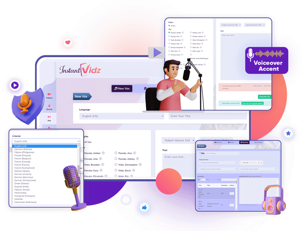 InstantVidz Review: Create stunning vertical videos in many niches