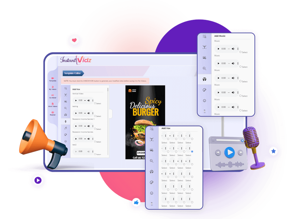 InstantVidz Review: Create stunning vertical videos in many niches