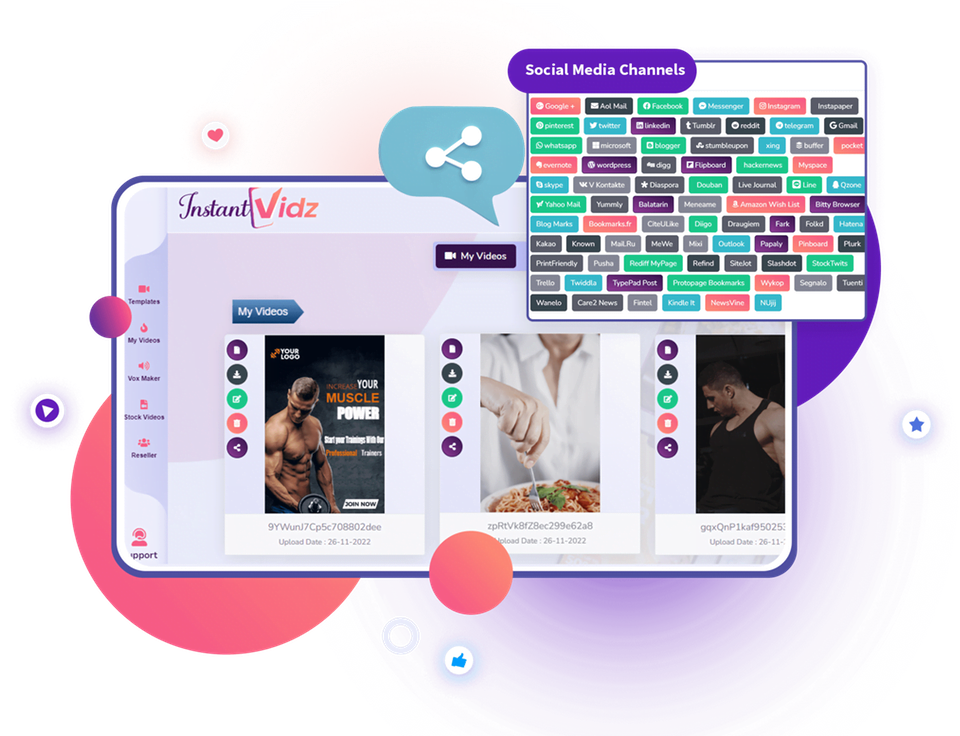 InstantVidz Review: Create stunning vertical videos in many niches