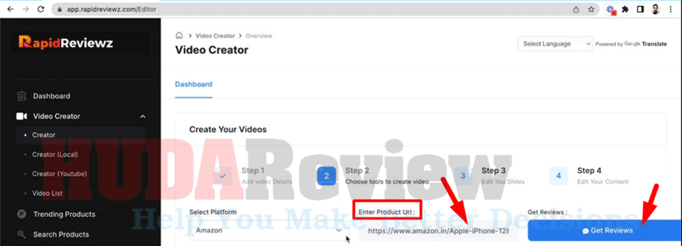 RapidReviewz Review: Instantly create product review videos