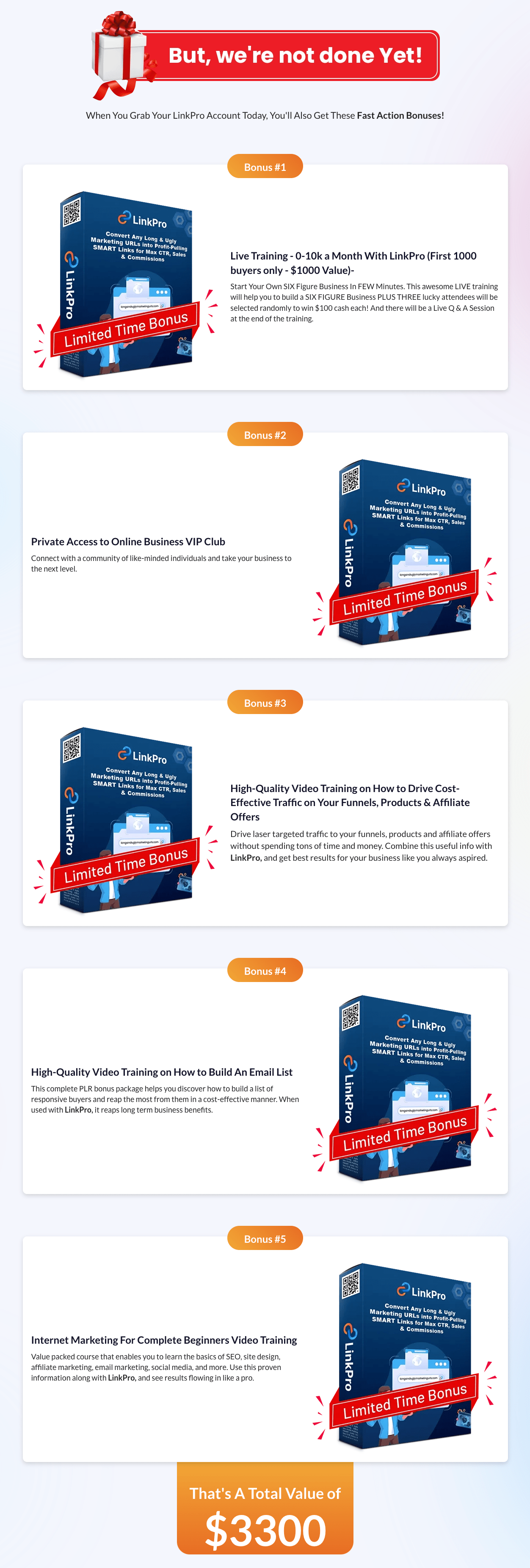 LinkPro Review | Huge Bonus | All-in-one Bundle | Discount coupon