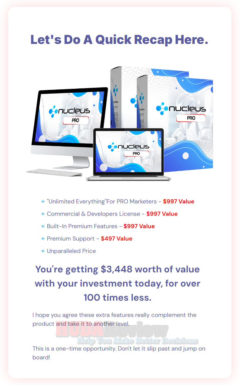 Nucleus Review 2025 with Huge Bonuses, 30% Off code & OTOs