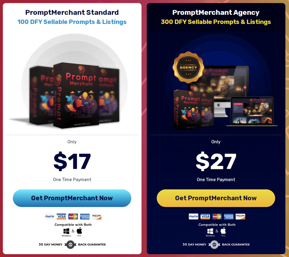Prompt Merchant Review, Bundle, Price & OTOs, Huge Bonuses
