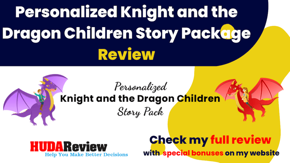 Personalized Knight and the Dragon Children Story Pack review
