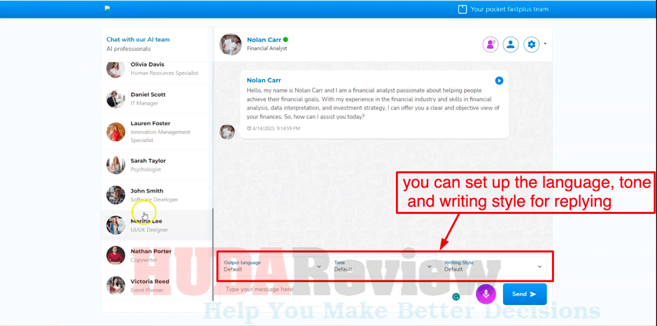 RoboChat Review: A powerful chatbot accept text & voice prompts