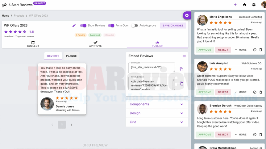 5 Star Reviews Plugin review: Every WP website will need this tool!
