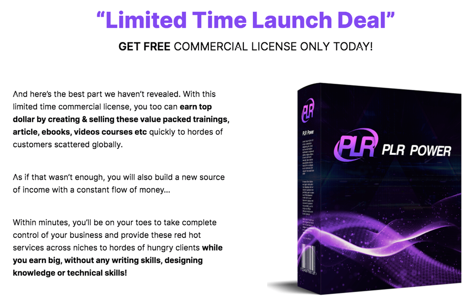 PLR Power Review: Access 25,000+ PLR Products Instantly