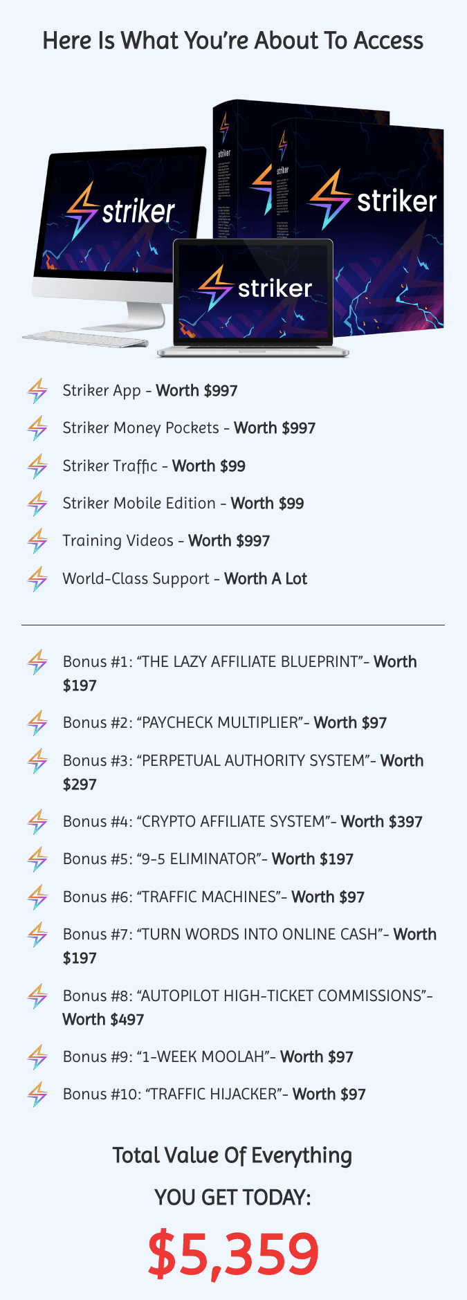 Striker Review + app demo+ special OTOs + Discount coupons