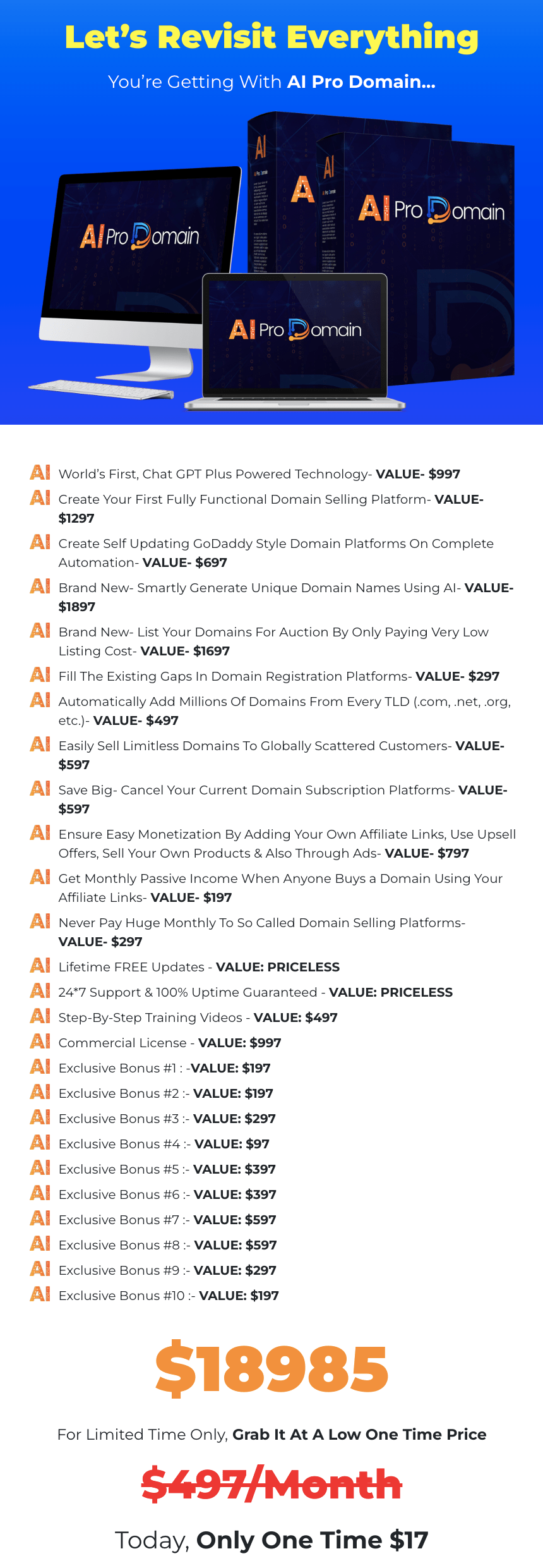 AI Pro Domain Review: Profit from Domain Selling with A.I. Support