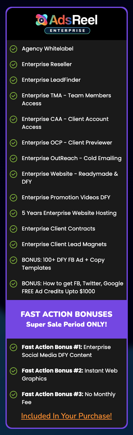 AdsReel Review, App Demo, Bundle, $50 Discount & Bonuses