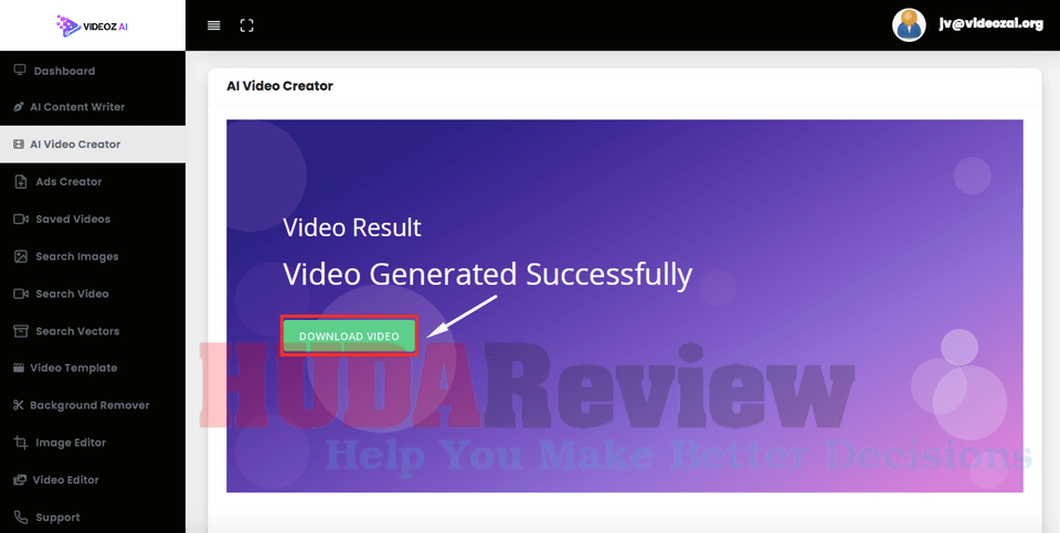 VIDEOZ AI Review: Create content & video in one app, why not?